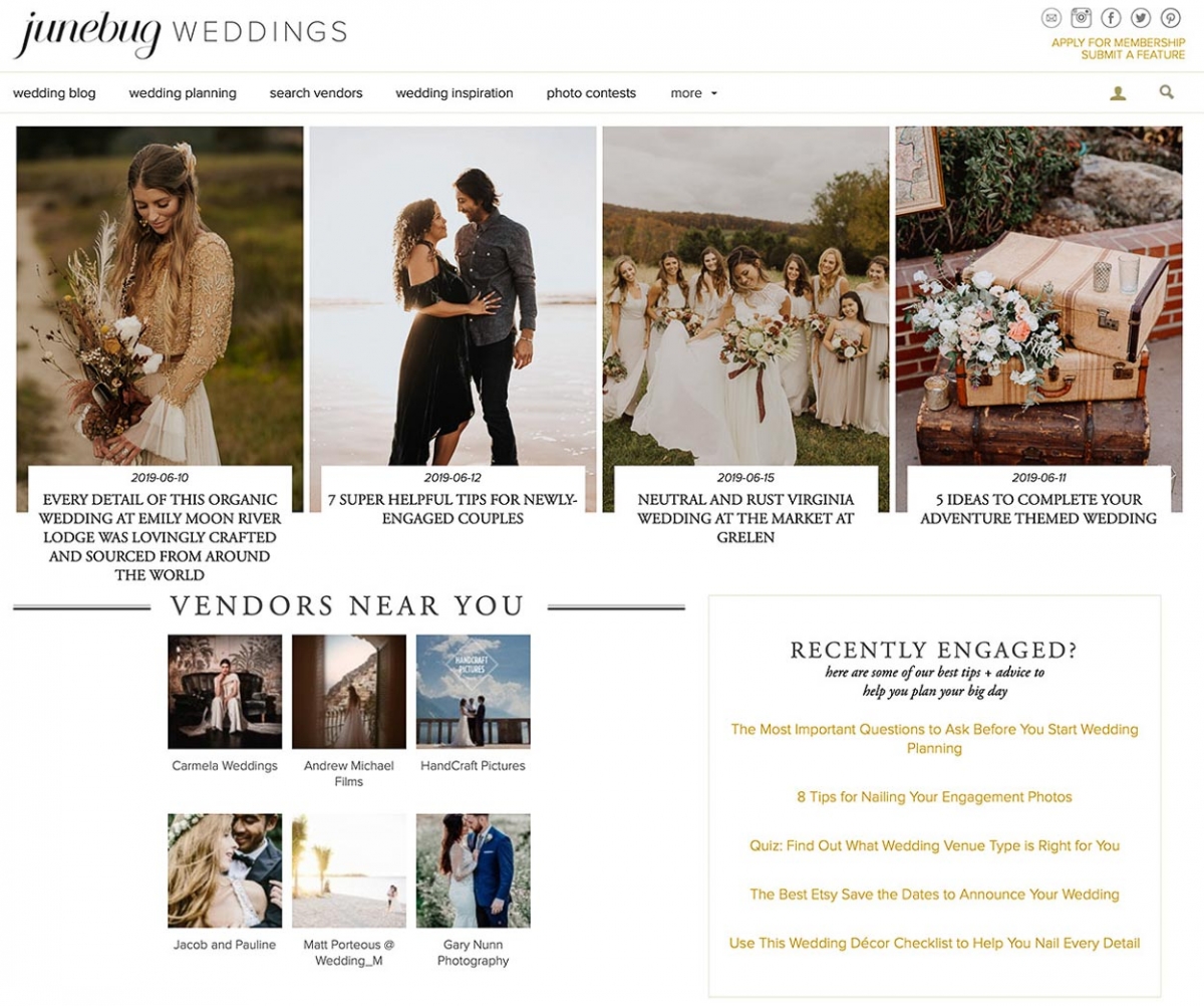 TOP TEN WEDDING BLOGS EVERY BRIDE SHOULD BE READING